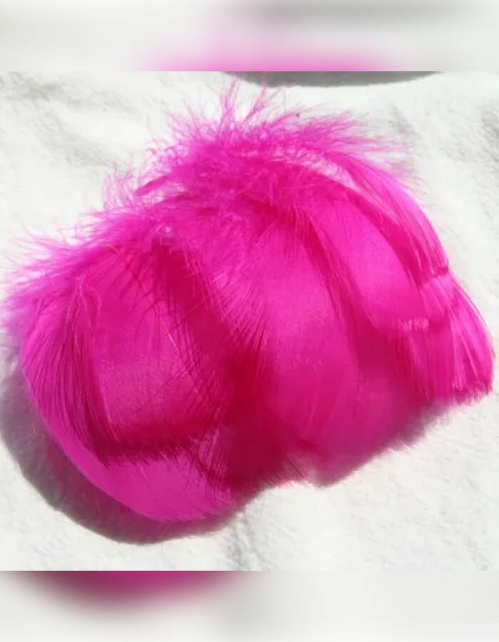 Декоративные перья для рукоделия и поделок, набор для творчества, создания украшений