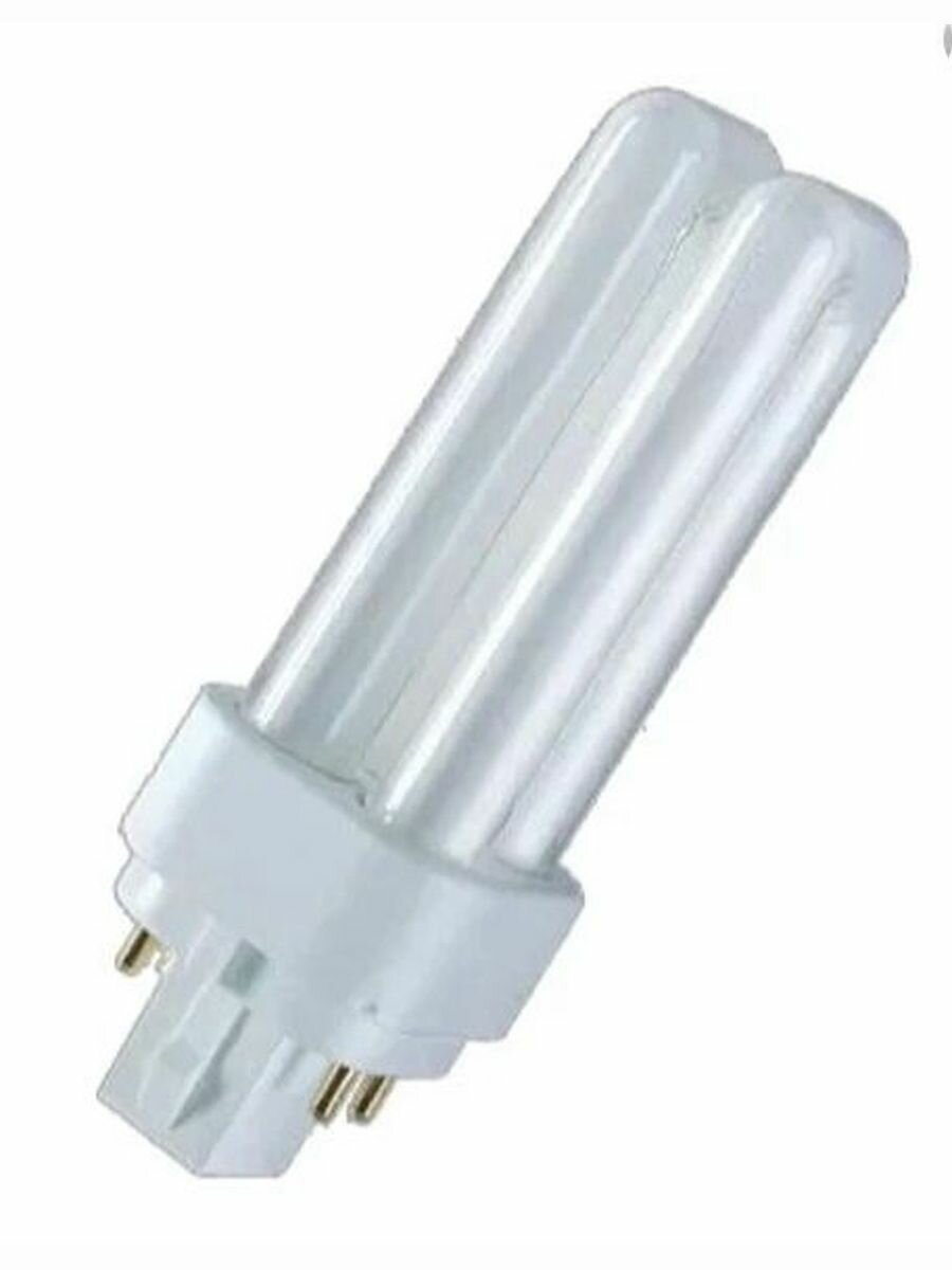 Лампа энергосберегающая КЛЛ 18Вт Dulux D/Е 18/827 4p G24q-2 Osram