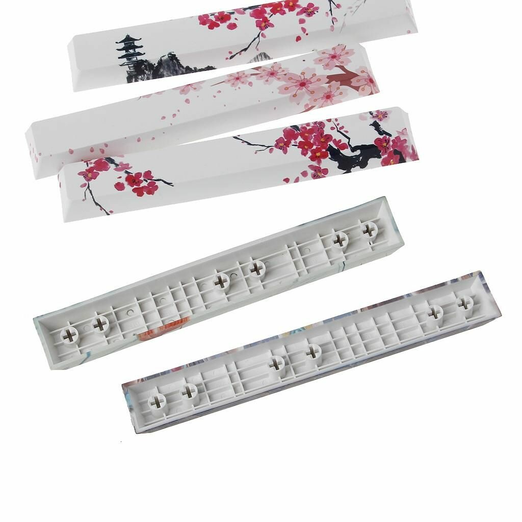 PBT Кейкап 6.25U Spacebar для механических клавиатур, Зеленый