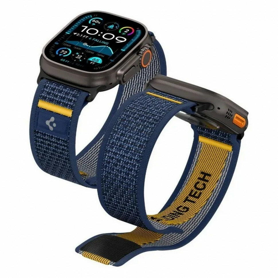 Ремешок Spigen Athlex Air для Apple Watch 42/44/45/49 мм (AMP09036) Blue