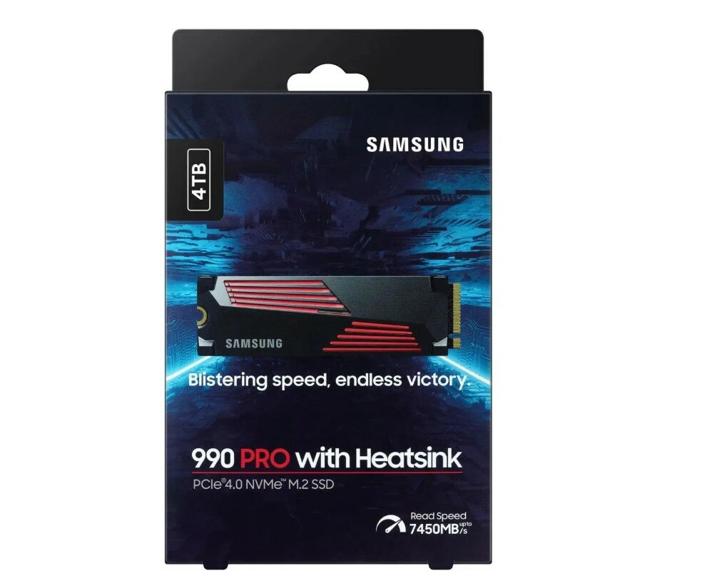 Твердотельный накопитель SSD 4Tb Samsung 990 PRO (MZ-V9P4T0CW)
