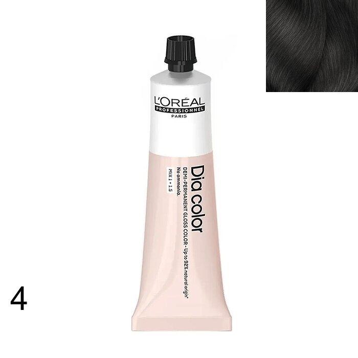 Демиперманентный Краситель L'Oreal Dia Color 4, для волос, без аммиака,
