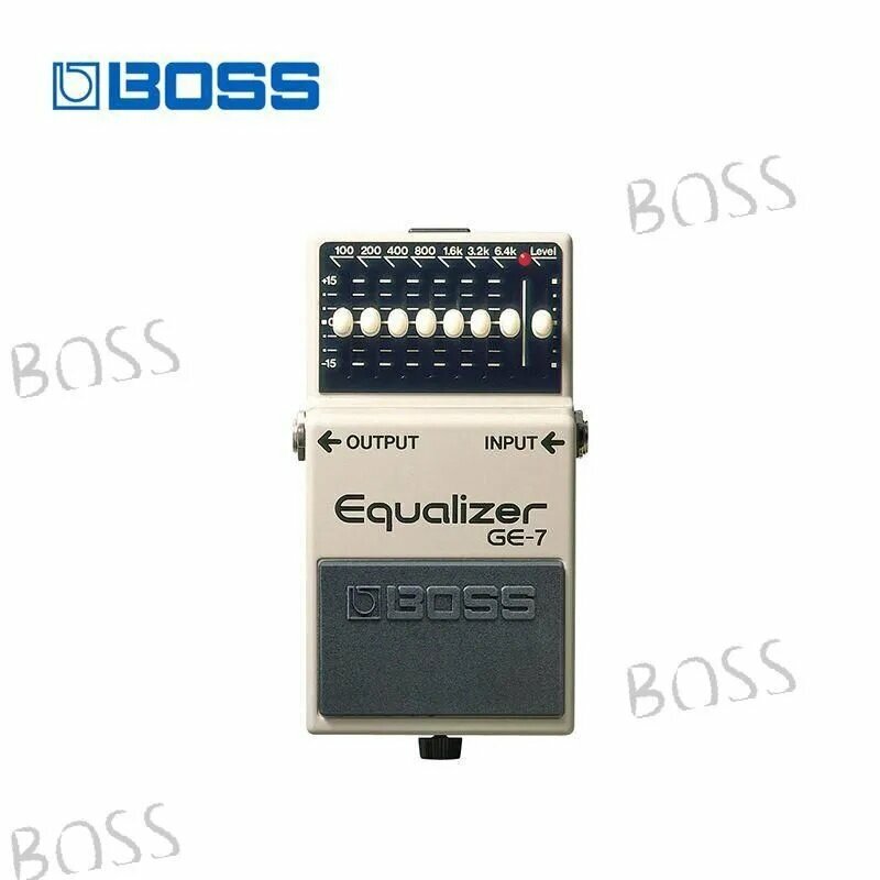 BOSS GE-7 семиполосный графический эквалайзер EQ гитарная педаль профессиональная электрическая гитара бас аксессуары
