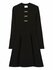 Платье CLAUDIE PIERLOT, размер 38, black/black