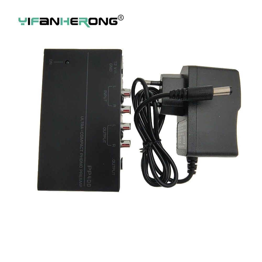 YiFanHeRong PP400 Ламповый фонокорректор with US Plug