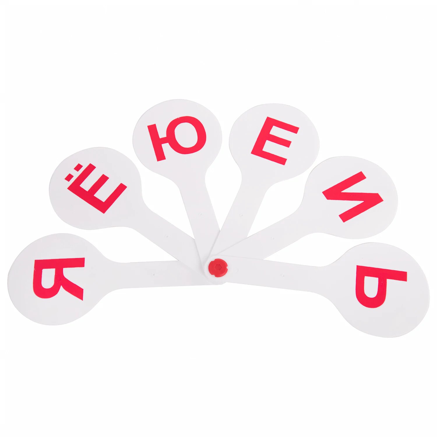 Веер-касса (гласные буквы) пифагор, 227390, 2шт.