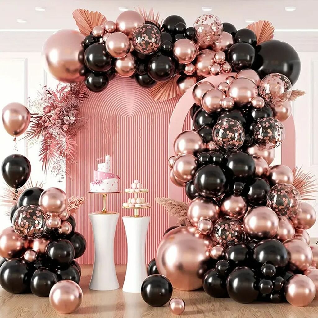 Набор для создания цифровой арки из воздушных шаров с Днем рождения -Индивидуальный заказ на x лет