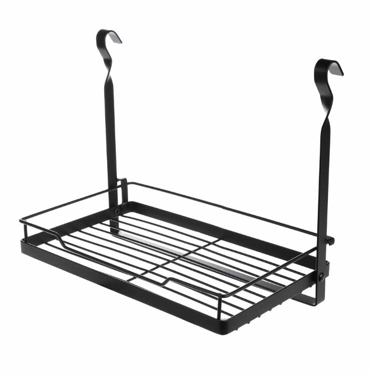 Полка для рейлинга KITRO черная