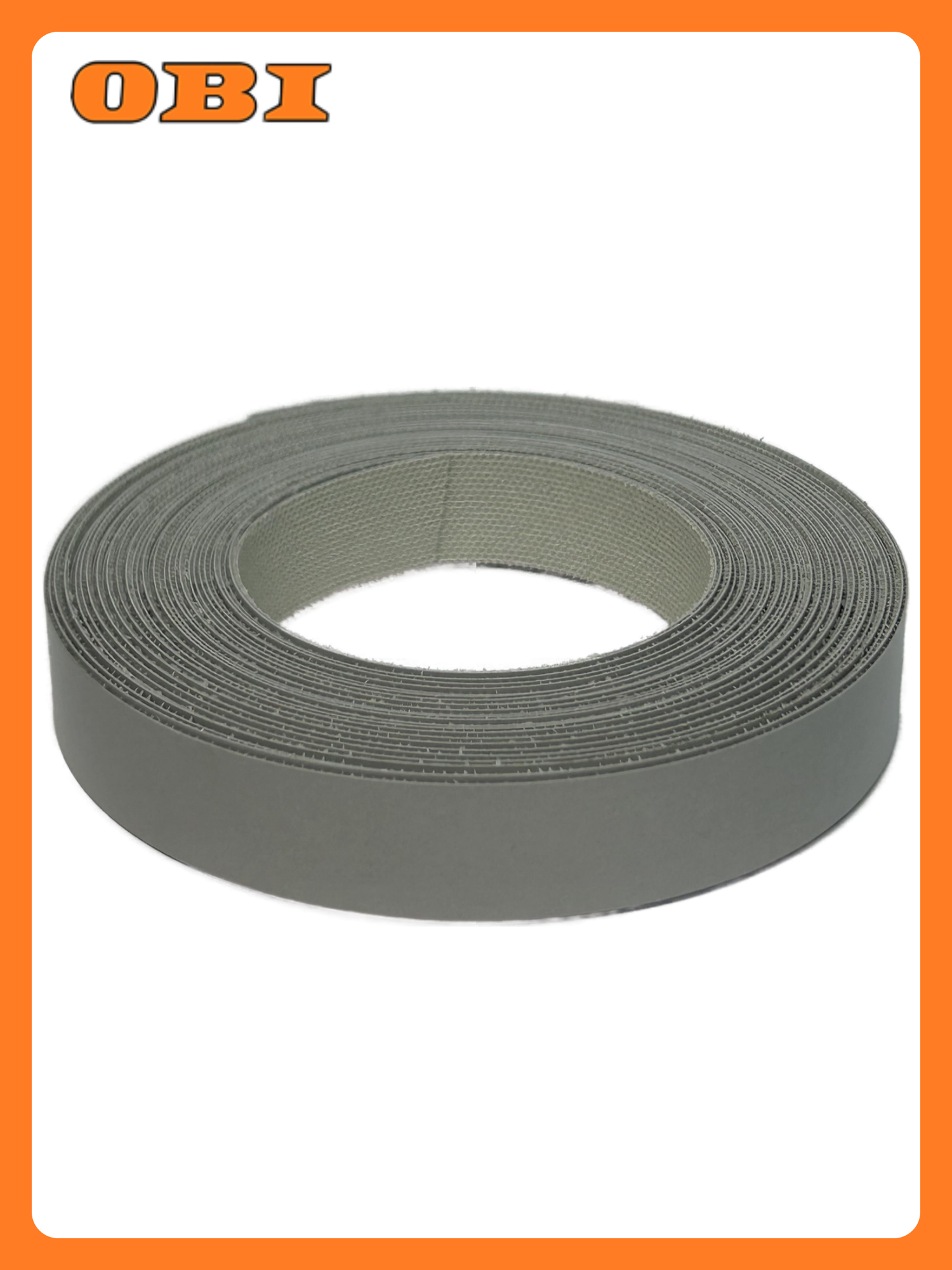 Кромочная лента меламиновая с клеем 19мм*10м "GRAJEWO" Серый Платиновый