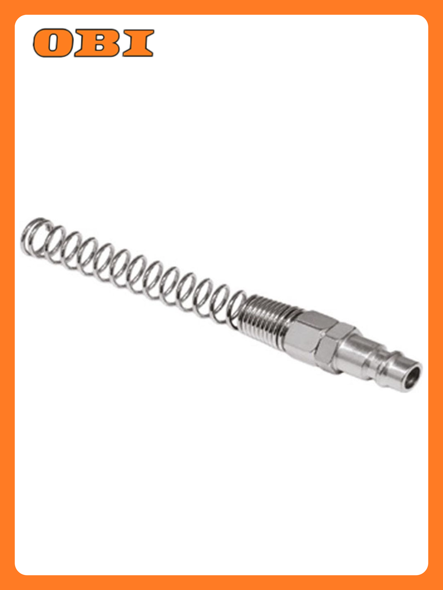 Переходник Elitech 0704.019500 для компрессора рапид (штуцер) - пружина