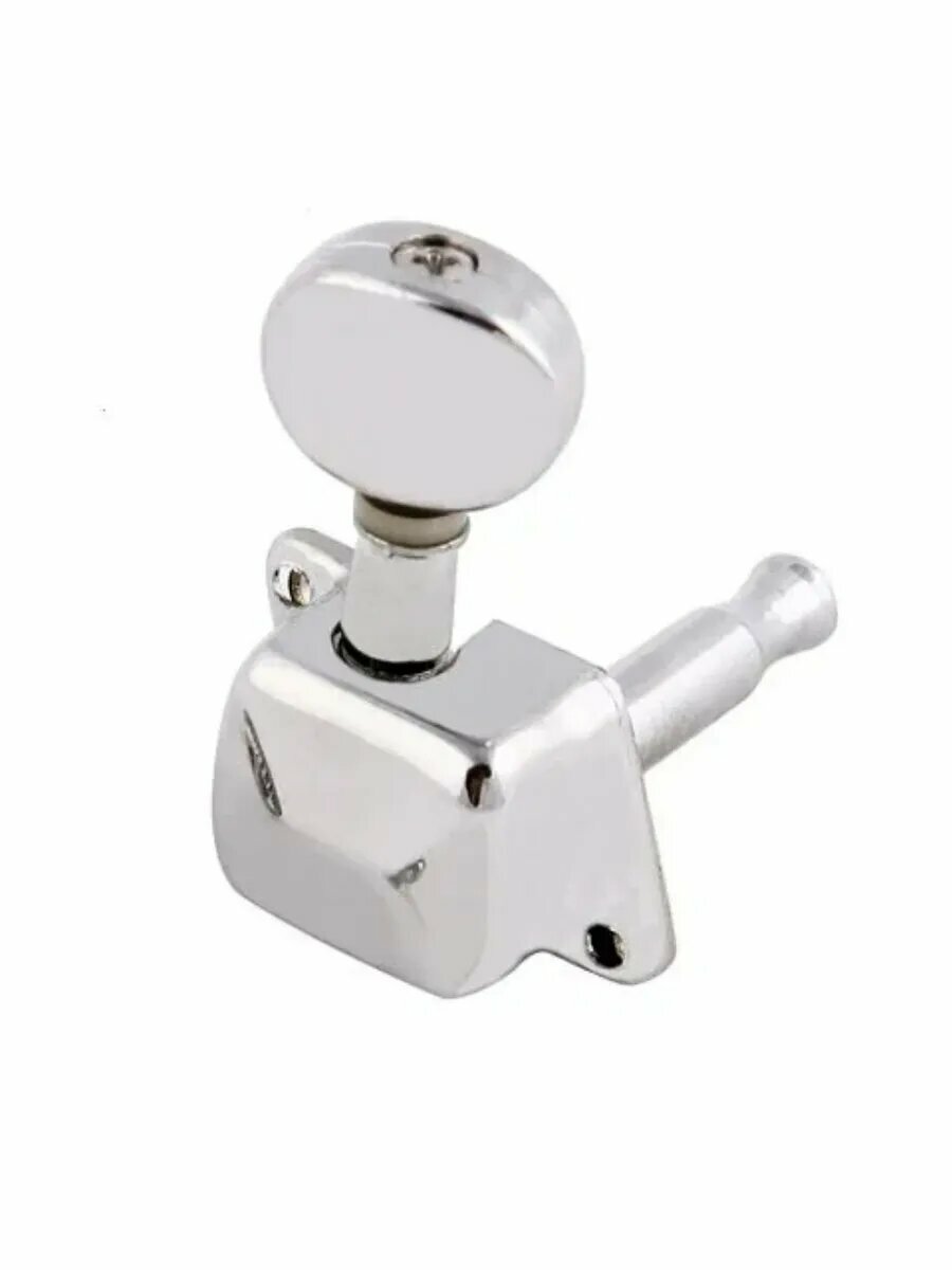 Колки Metallor MH-16-CR-6L, для гитары, хромированные, 6 лепесков, овальные ручки