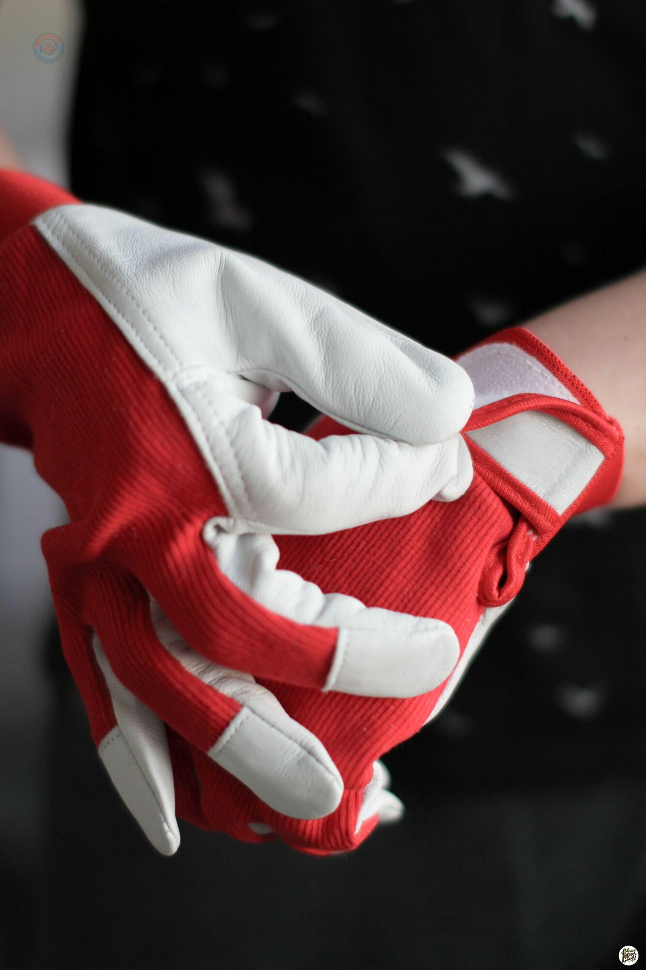 Кожаные защитные перчатки King Gloves 202 для сварки, ремонта, сада и строительства, комфортные рабочие перчатки с манжетой на липучке, универсальный размер