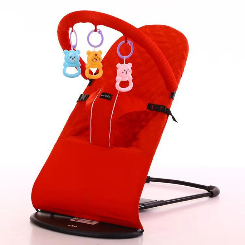 Детское кресло-качалка, успокаивающее кресло-люлька, раскладное регулируемое кресло-качалка, универсальное для всех сезонов, продажа напрямую от производителя