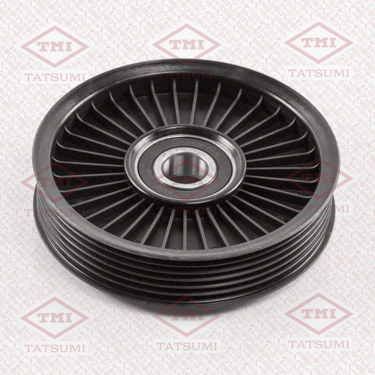 Ролик обводной TATSUMI поликлинового ремня, Chevrolet Aveo 05-, Cruze 09-, Kalos 05- (TFD1306)