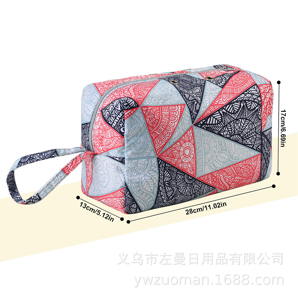 Шерстяная многофункциональная косметичка, маленькая восьмиугольная сумка с крючком, косметичка, вязаная крючком,