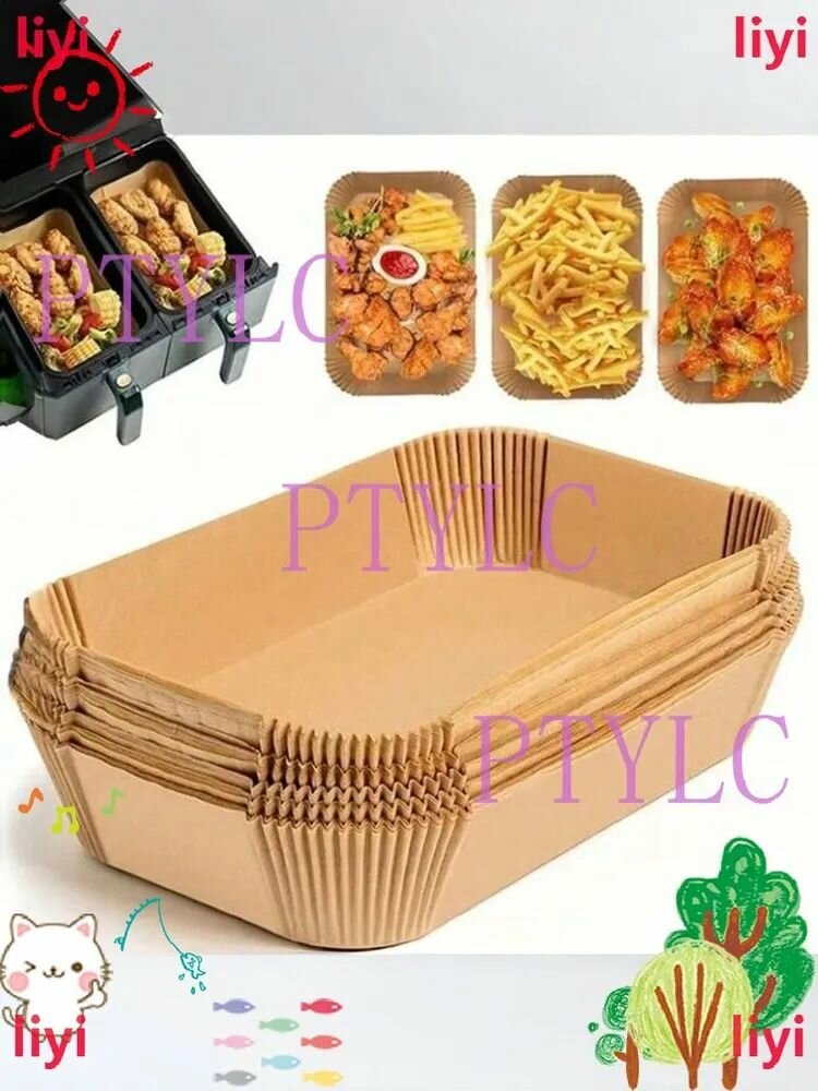 Бумага пищевая, 0.22м х 14 см, 100 шт