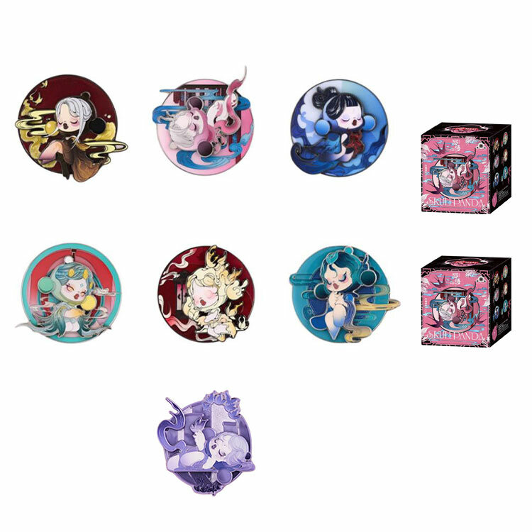 Ароматизатор автомобильный унисекс POP MART Skullpanda Duyu, Guanzhongjing Collection, 2 шт.