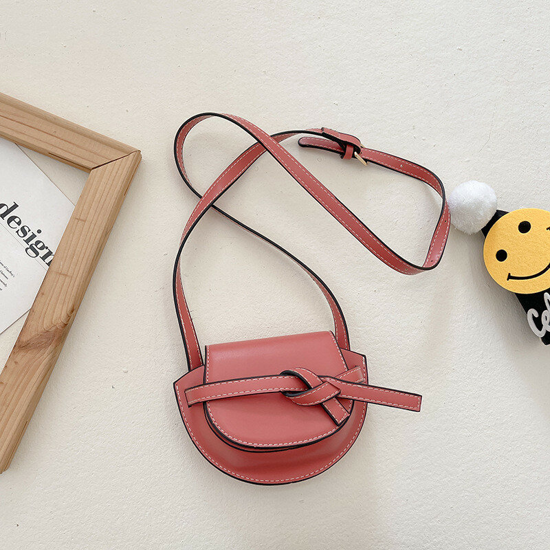 Стильная детская сумка из ПУ для девочек 3-6 лет, легкая и симпатичная, красная