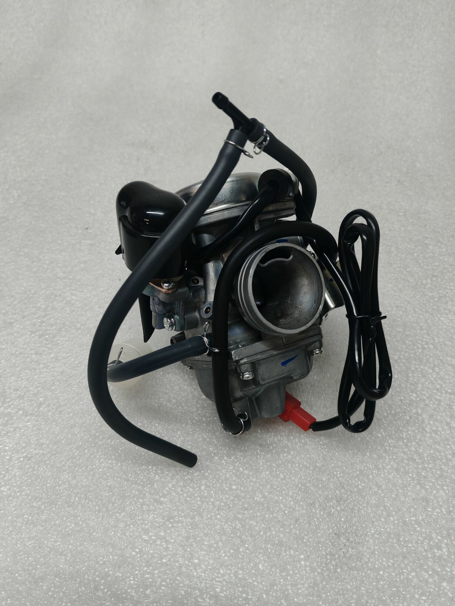 Карбюратор на китайский скутер 125/150 кубов (152QMI / 157QMJ) 150сс, с подогревом