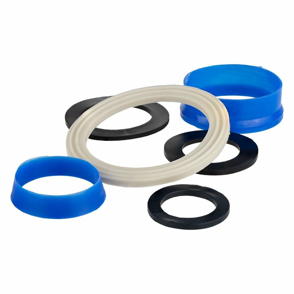 Ремкомплект сифона MasterProf №1 универсальный, резиновые прокладки сантехники, черный, ИС.131609