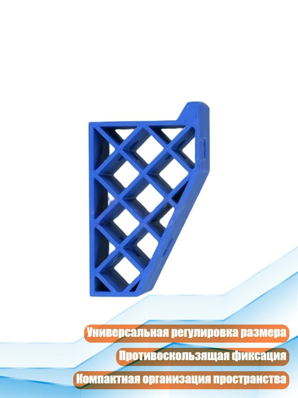 Крепление для лыж и сноубордов Gravities, Синий - S