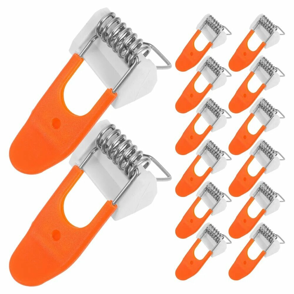 20 Штук Крепежные Пружинные Зажимы Для Встраиваемого Освещения Из Стали И Пластика