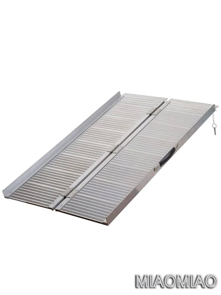 Пандус Откидной, Алюминиевый Сплав, Портативный И Антискользящий, Подходит Для Ступенек Дома, Дверных Проемов, Автомобилей, Инвалидных Колясок