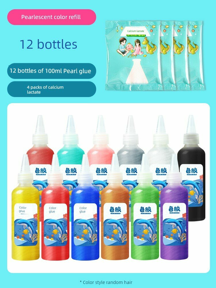 Дополнительный набор 3D-моделей Water Sprite с ночным светом для творческих игр детей