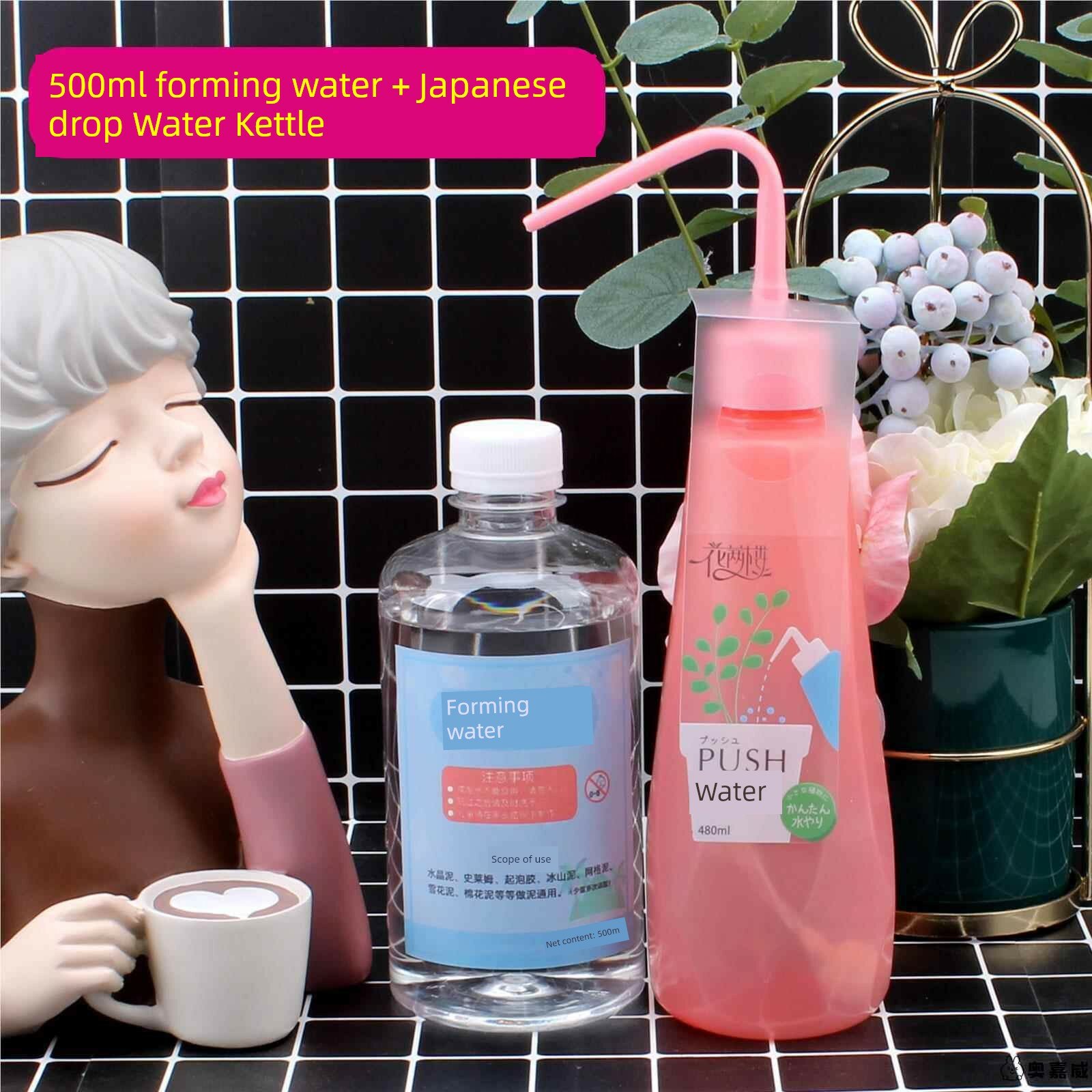 Большая бутылка для формованной воды «Слайм-фея» для изготовления пенящейся глины, нетоксичная, без боракса, дешевые