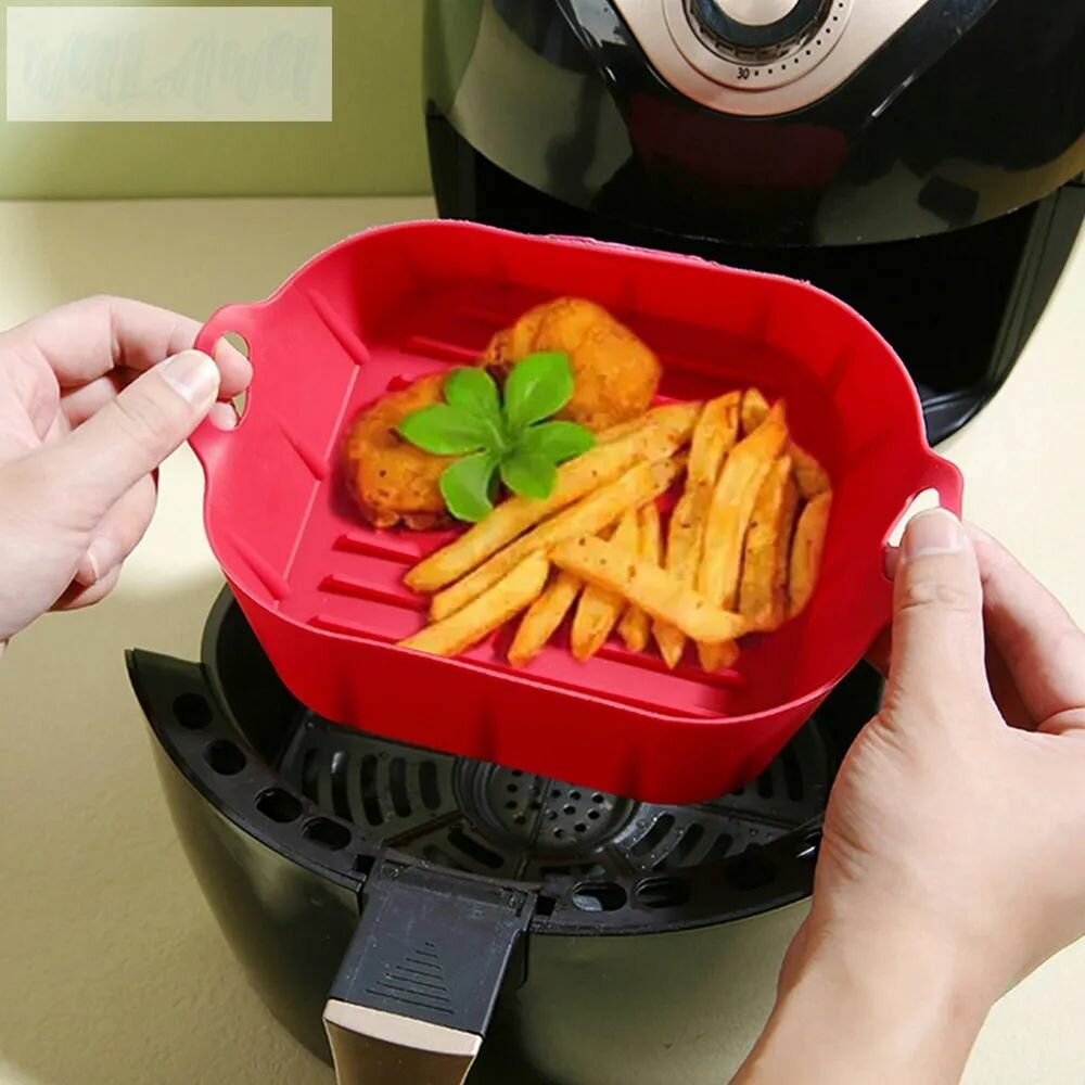 Силиконовый противень-вкладыш для фритюрницы (Air Fryer) — новый дизайн