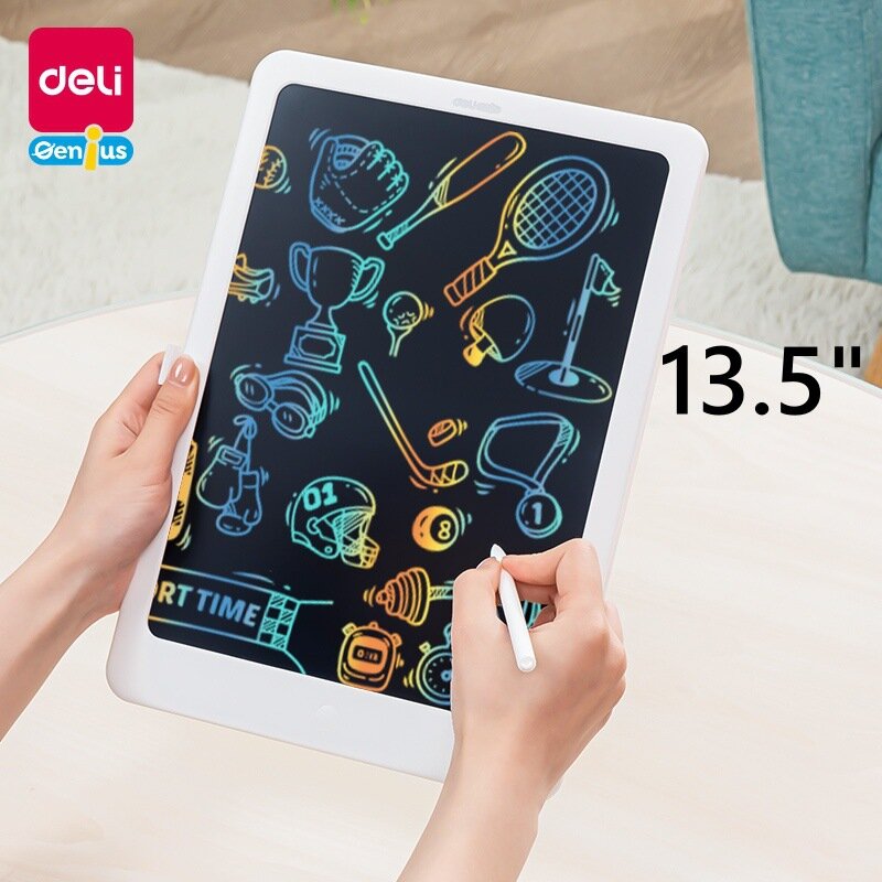 Планшет для письма Deli YZ302 LCD, электронная доска для рисования, доска для рисования от руки, доска для письма для детей