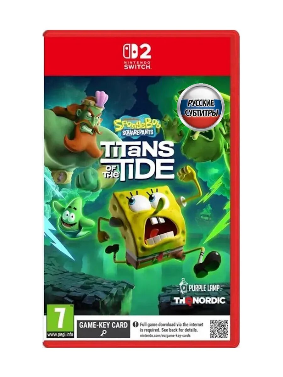 Игра SpongeBob SP: Titans of the Tide (NSW2) Рус суб