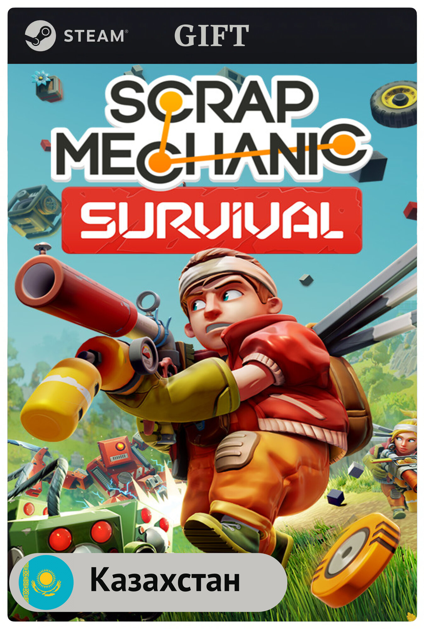 Игра Scrap Mechanic для PC (ПК) Steam, Steam Deck, GIFT Казахстан