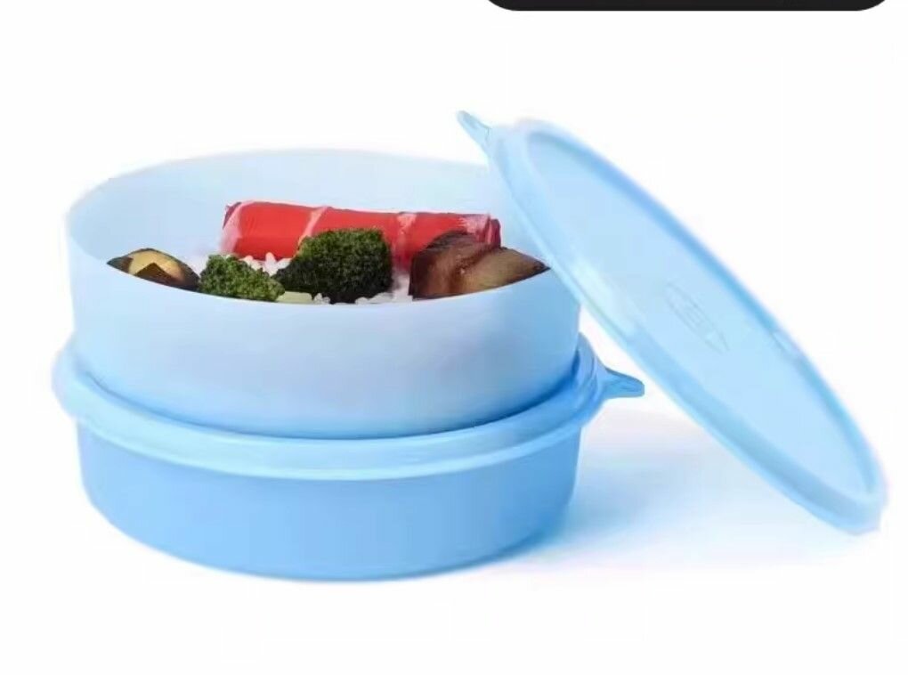 Чаши "Зодиак" 500 мл с герметичной крышкой 2 шт, голубые. Tupperware