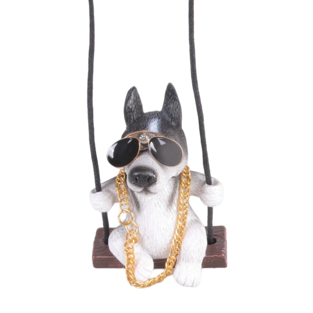 Украшения для автомобиля Щенка Хаски С Эмодзи-Husky-Набор Эмодзи С Большими Очками