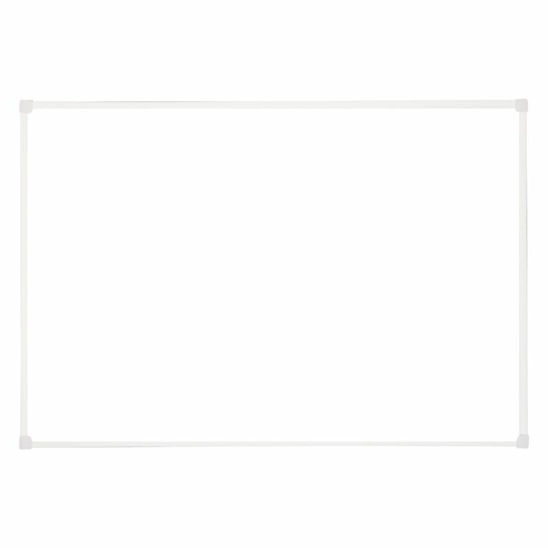 Доска магнитно-маркерная OfficeSpace, 60*90см, рамка ПВХ, полочка