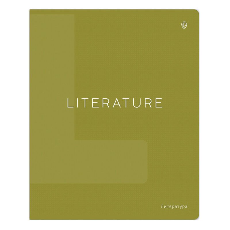15 шт. Тетрадь предметная 48л. Greenwich Line "Color theory" - Литература, пантонная печать, матовая ламинация, выборочный УФ-лак, 70г/м2
