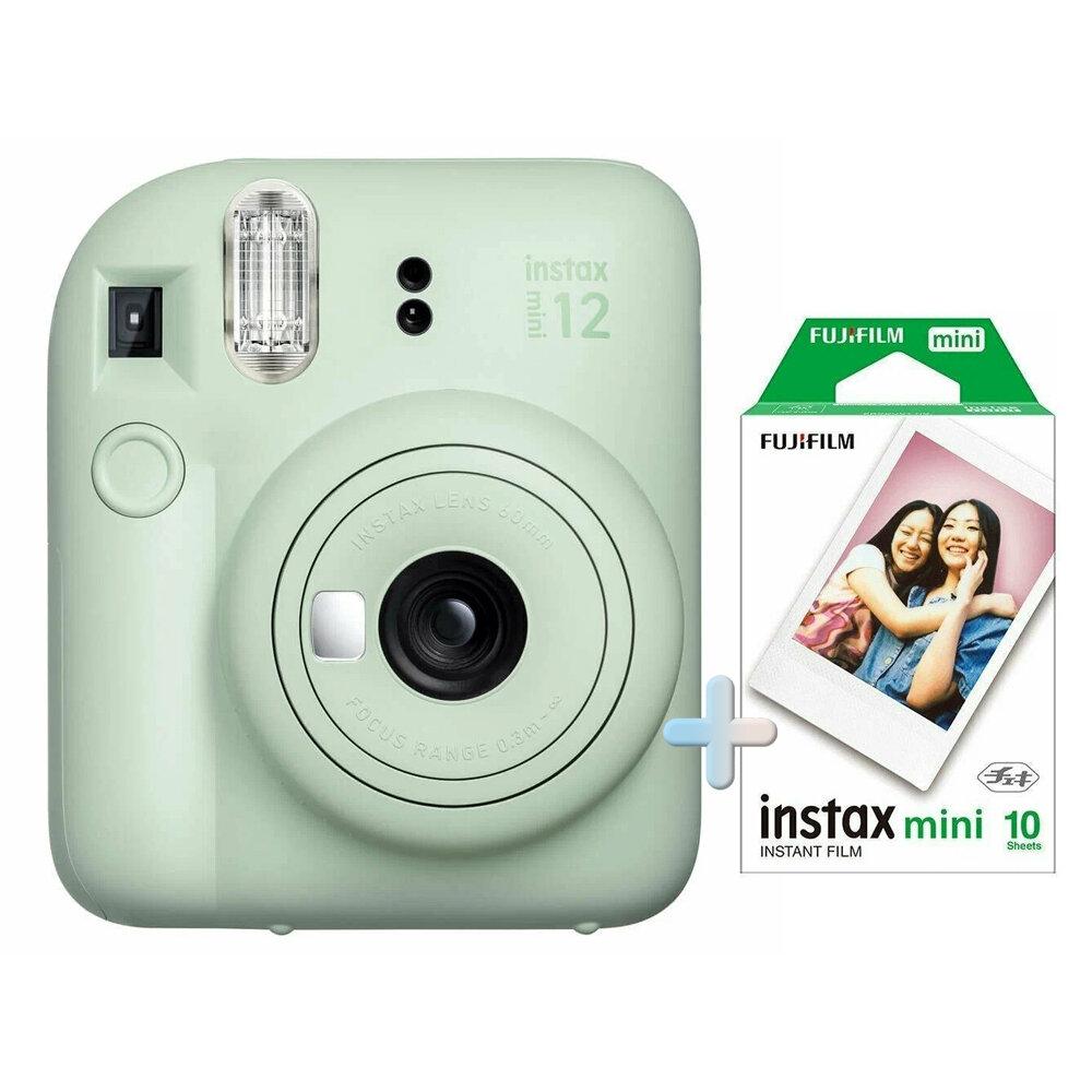 Фотоаппарат моментальной печати Fujifilm Instax mini 12 - Лимонный зеленый цвет