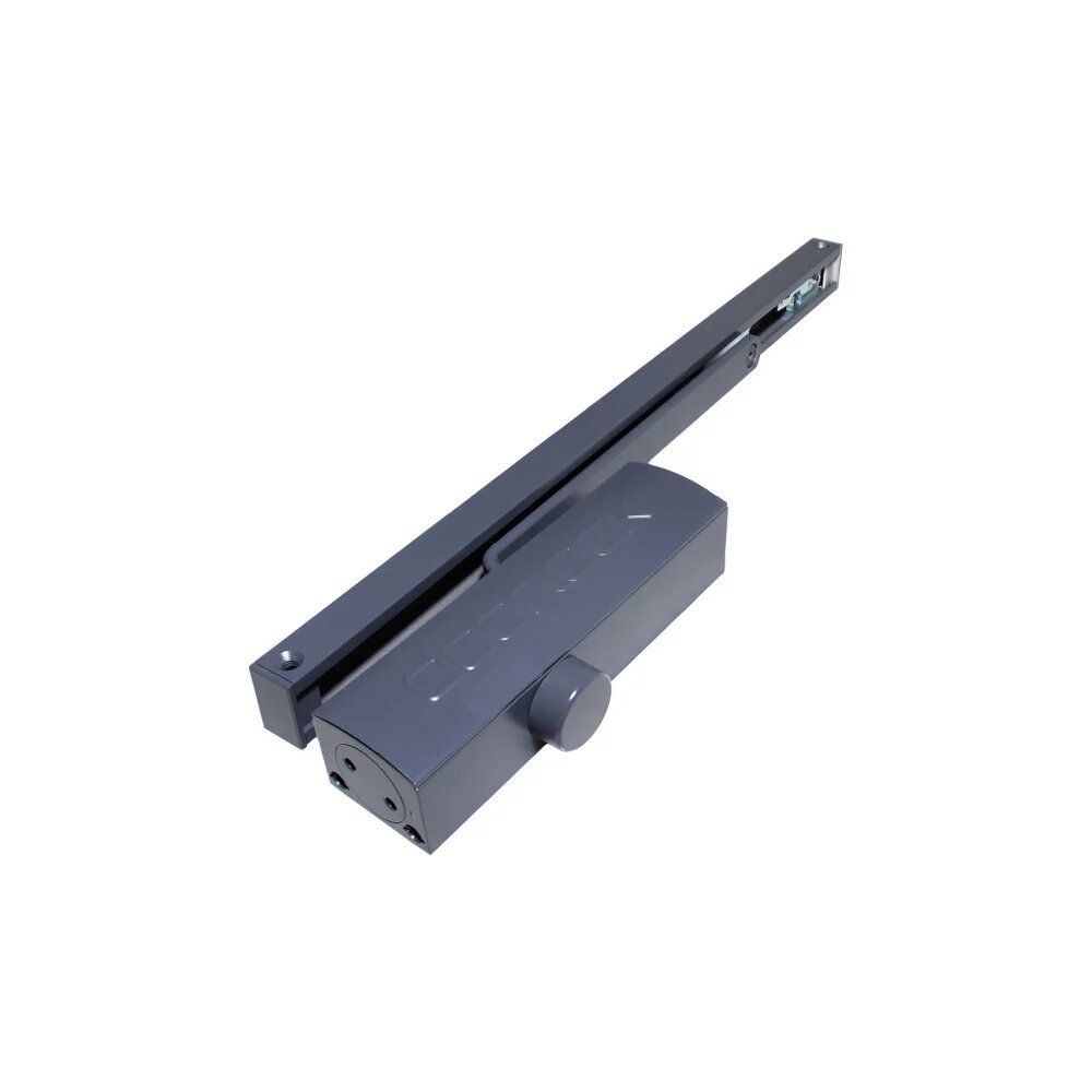 Доводчик Doorlock DL100S EN3 со скользящей тягой, графит, с функцией Hold Open 75553
