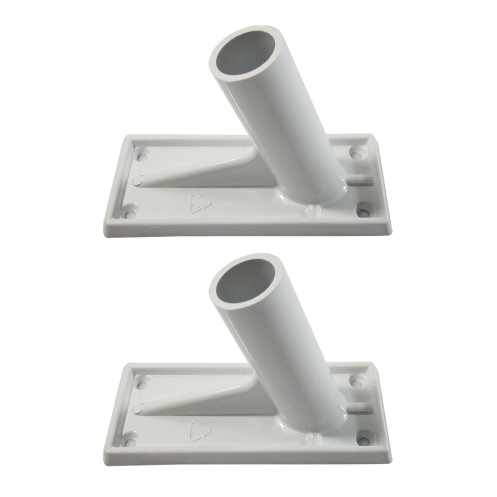 Пластиковая металлическая рама флагштока ( Держатель флага типа пластиковой пасты)-2 шт.