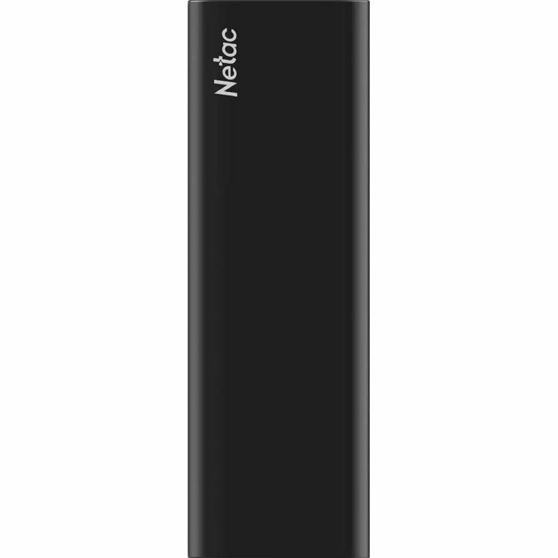 Портативный HDD Netac External SSD Z Slim USB 3,2 500 Gb Black (NT01ZSLIM-500G-32BK)