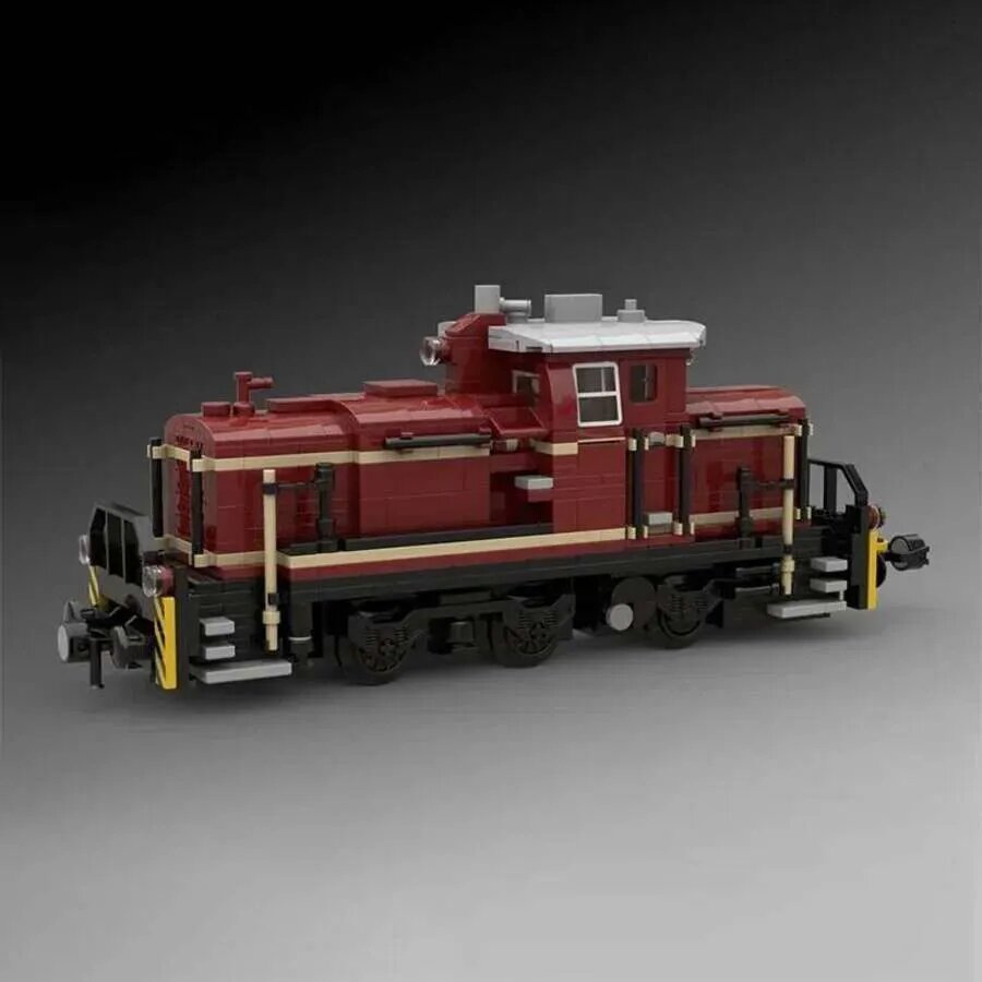 Локомотив German Shunter V60 Коллекционная модель тепловоза, масштаб H0 (1:87), пластик