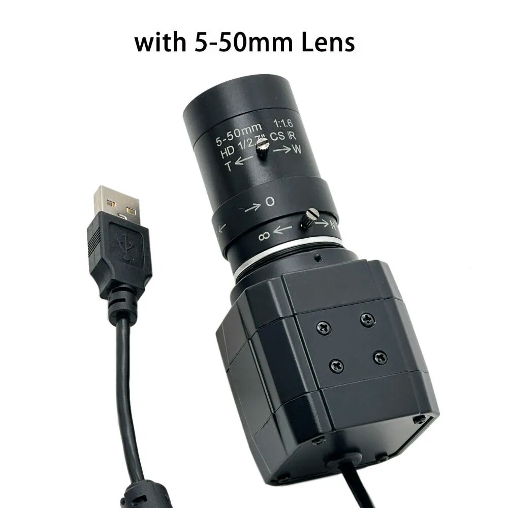 Smtkey Ultra 4K 8MP Веб-камера 2K 5-50mm Lens