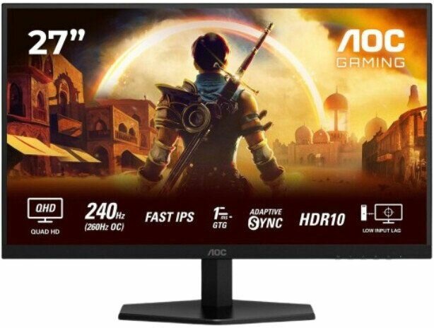 AOC 27 Монитор Q27G42ZE Fast IPS, 2560x1440, 240 Гц