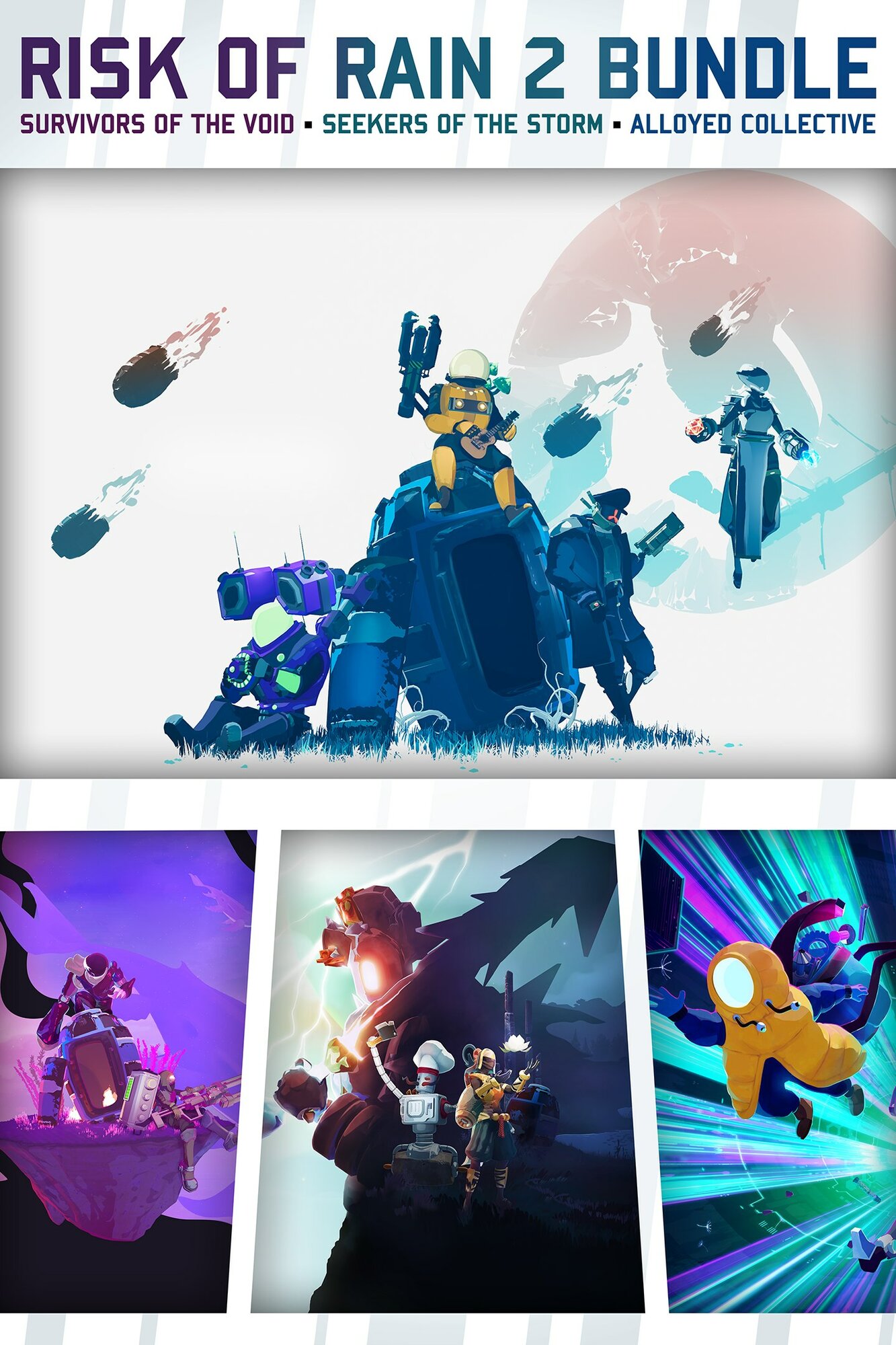 Игра Risk of Rain 2 + Survivors of the Void + Seekers of the Storm + Alloyed Collective Bundle — Xbox Series X|S, Xbox One — Цифровая версия