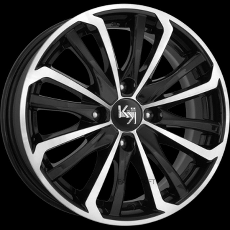 Кик рим (кс622) 6,0\r15 4*100 et25 d67,1 алмаз черный [14383]