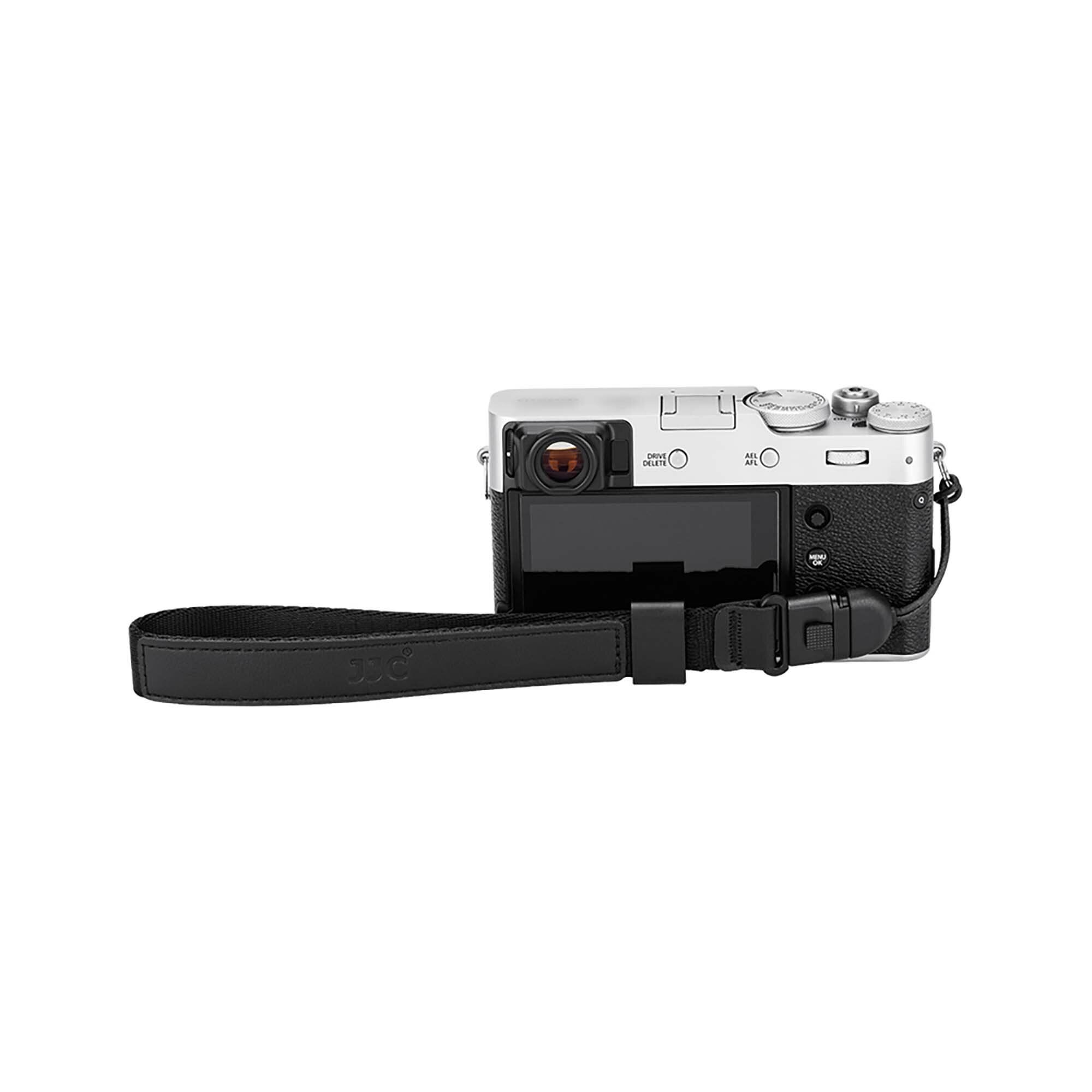 Ремень кистевой JJC WS-1 BLACK для беззеркальных, зеркальных и компактных камер, черный