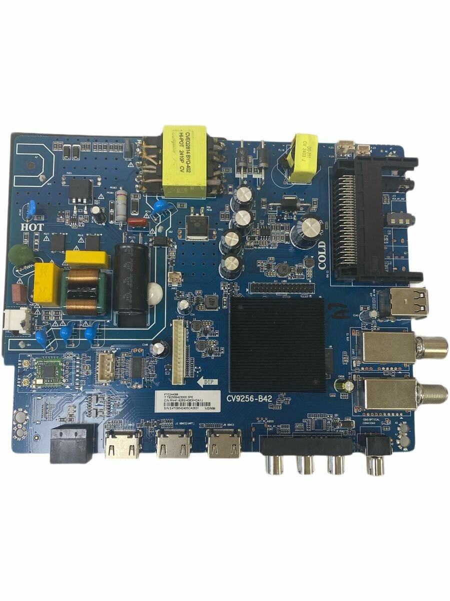 Плата основная (CV9256-B42), для телевизора HI VHIX-40F152MSY