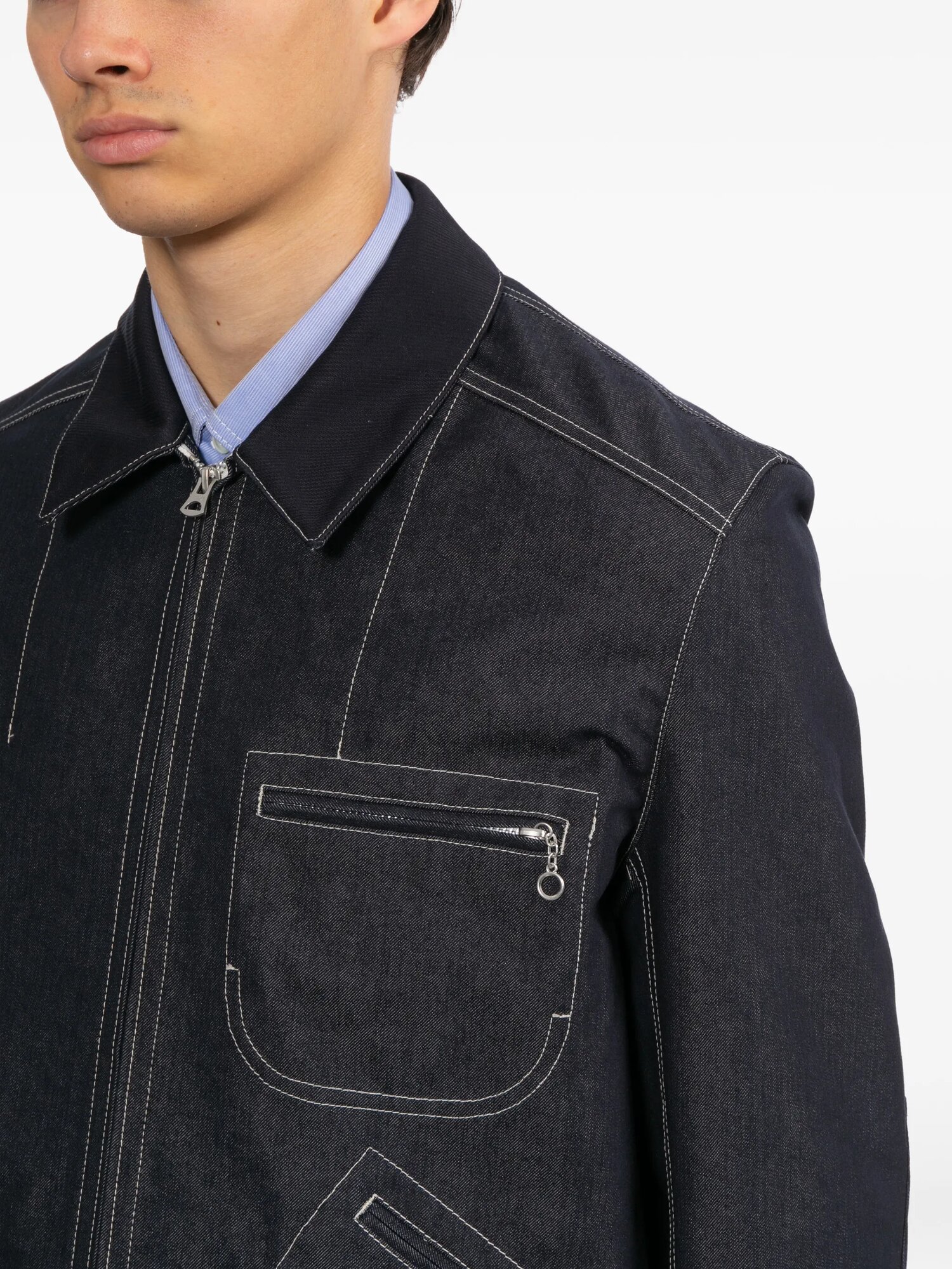 Куртка Junya Watanabe, размер 48, blue — фото 1