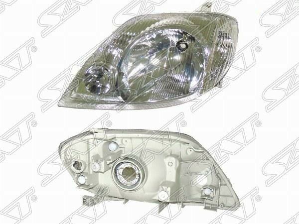 Фара SAT ST-212-11B5L Toyota Corolla E120 00-07, Corolla Fielder 00-02 слева/ Ручная регулировка